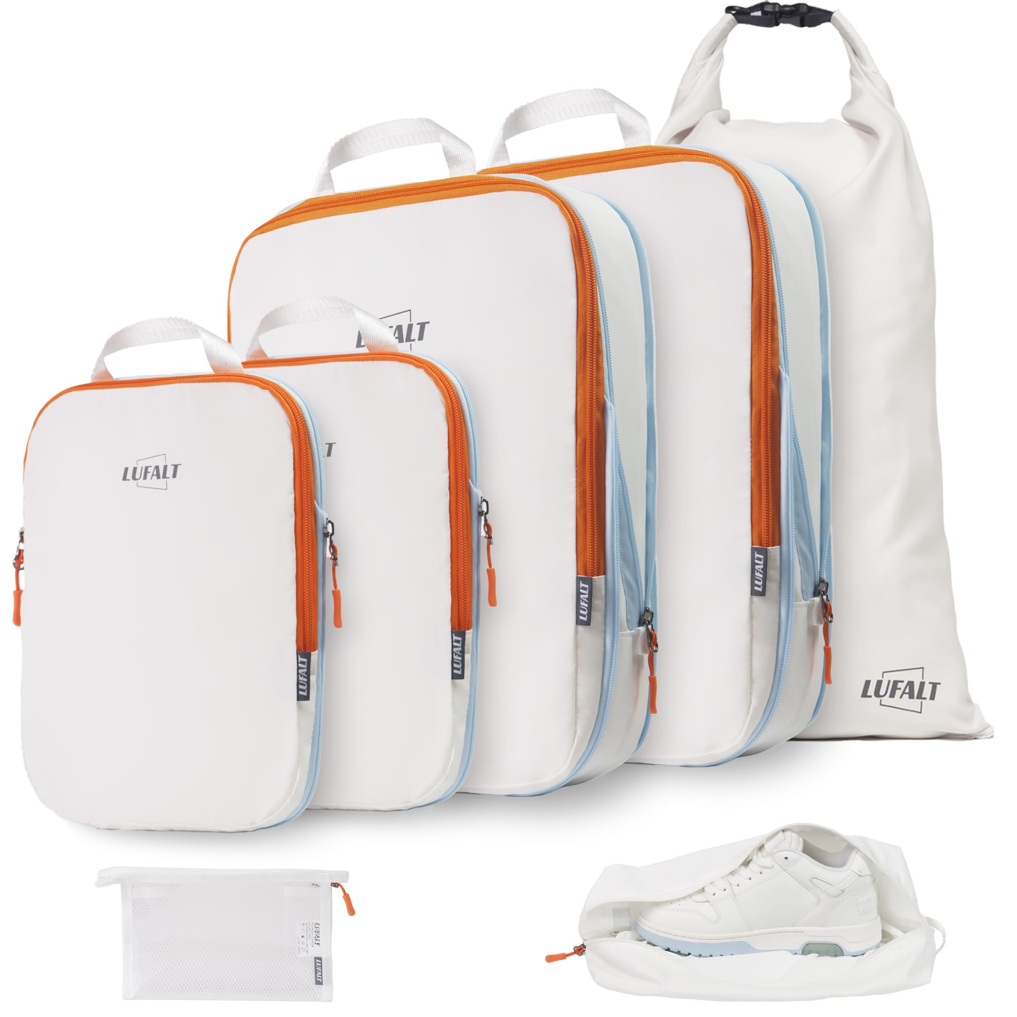 Amazon.com: Compression Packing Cubes 7 Set, Travel Essentials for ...