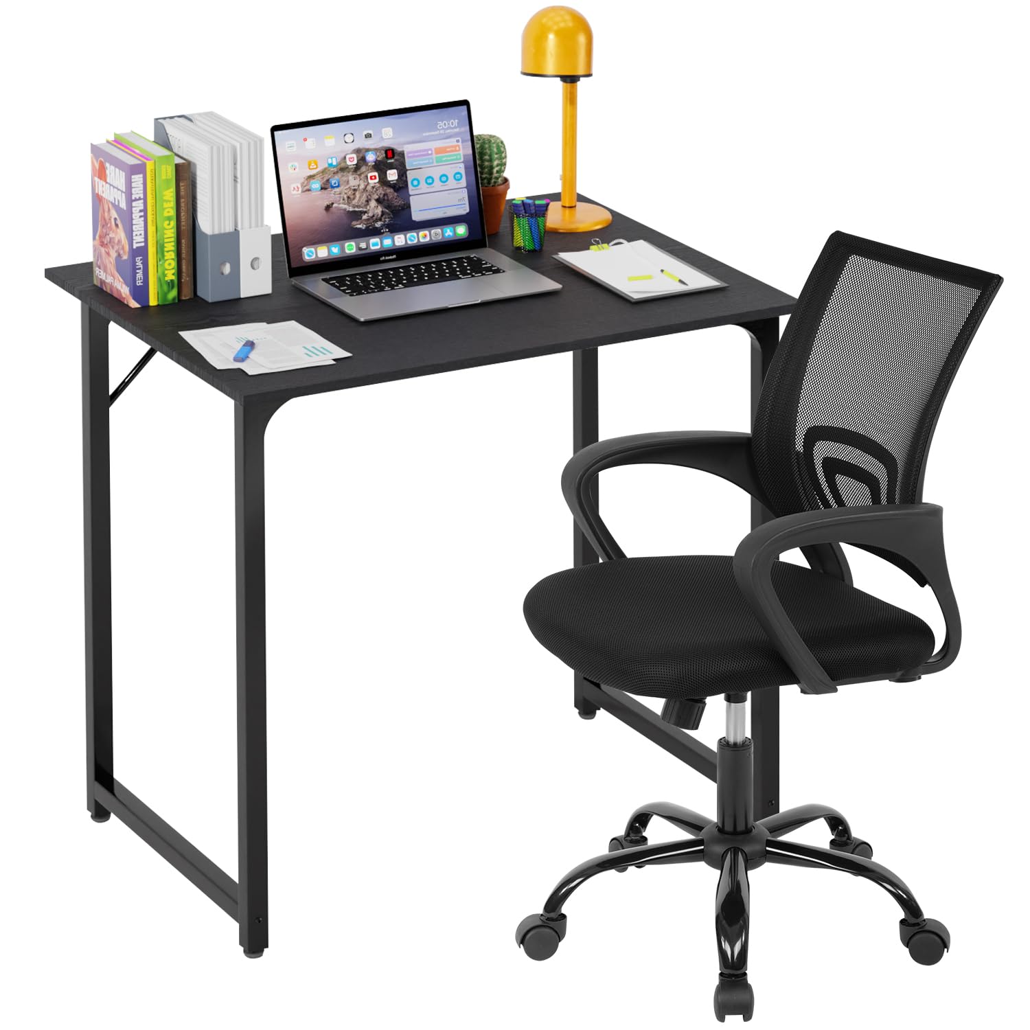 Snapklik.com : PayLessHere 32 Inch Home Office Desk And Chair Set,32 ...