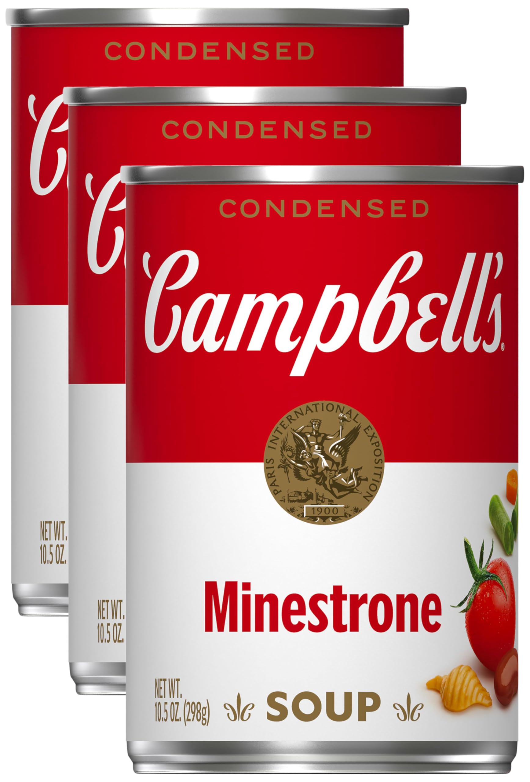 Amazon.com: Campbell's Condensed Minestrone Soup, 10.5 oz Can (Pack of 3)