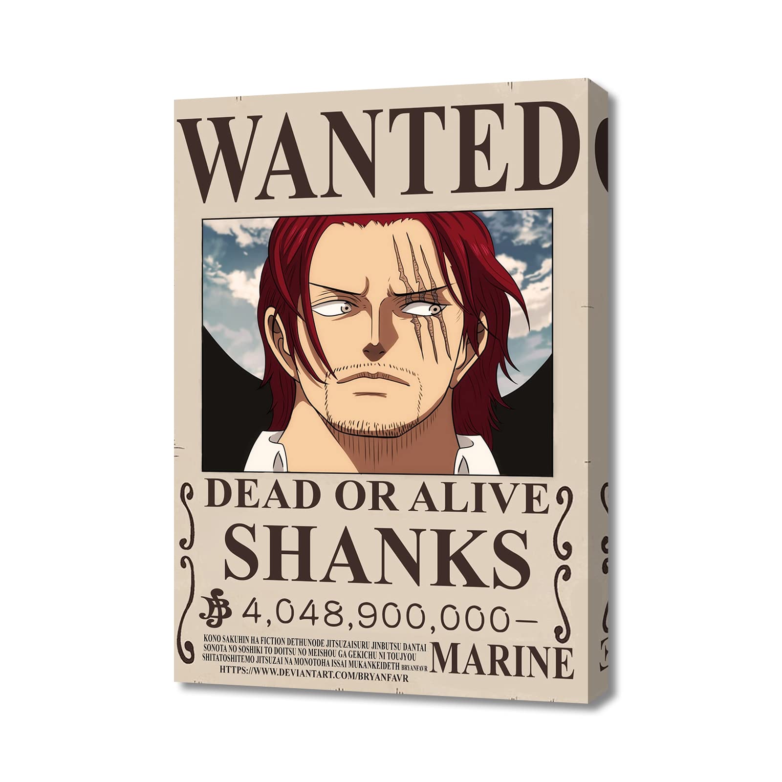 Shanks One Piece Wanted