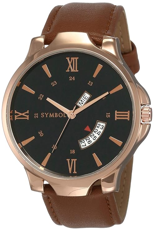 Buy Amazon Brand - Symbol Analog Black Dial Men's Watch-AZ-SYG33-C at ...