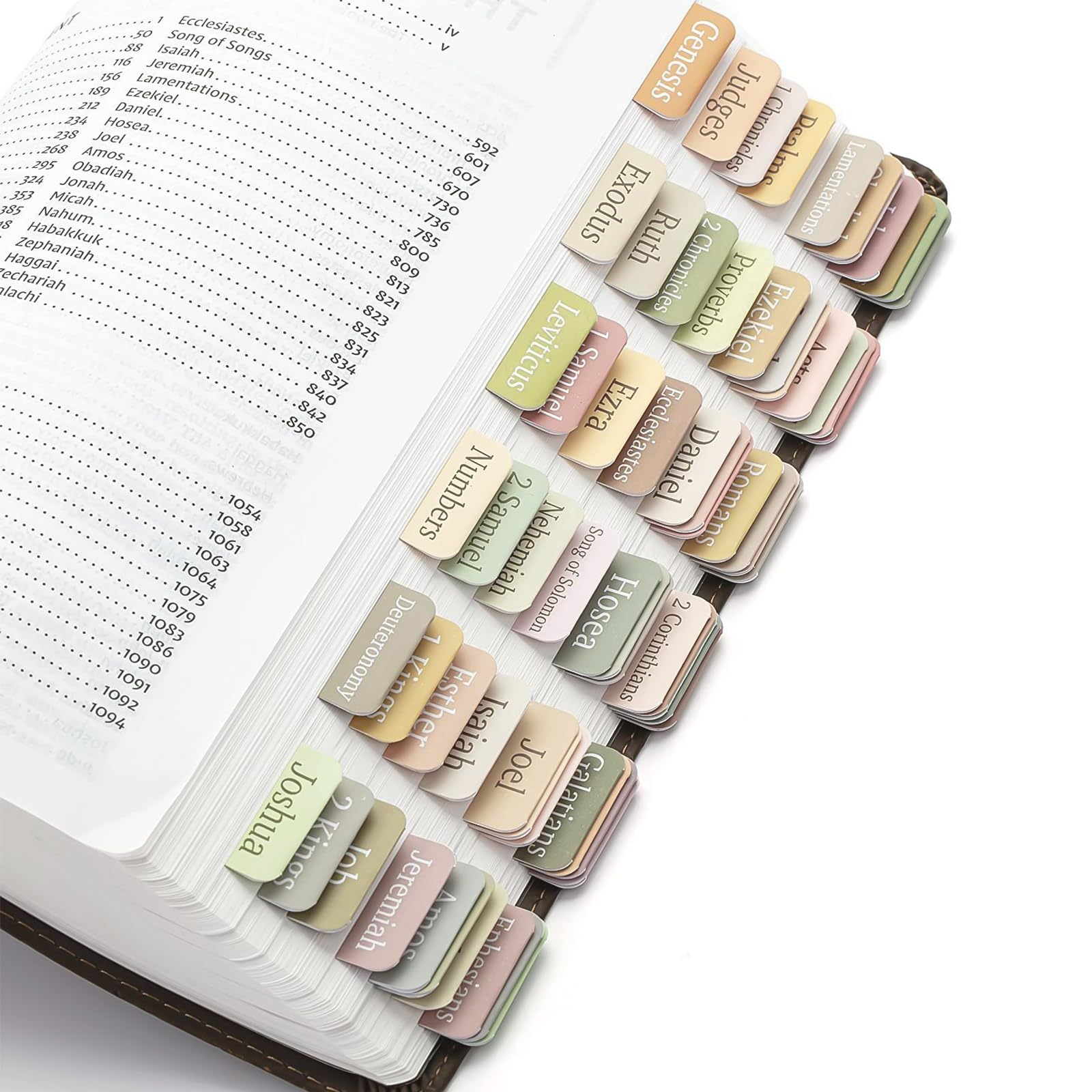 Etiquetas de la Biblia, Etiquetas de índice de la Biblia, Etiquetas de ...