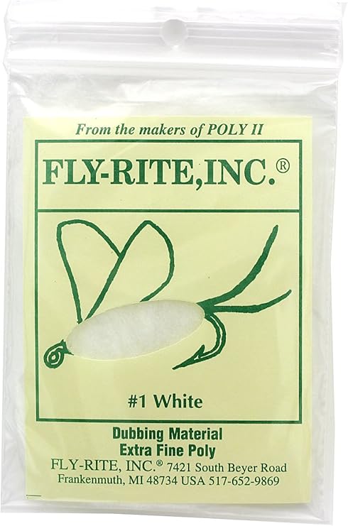 Amazon | FLY-RITE,INC(フライライトインク) フライライト #1ホワイト | FLY-RITE,INC(フライライトインク ...