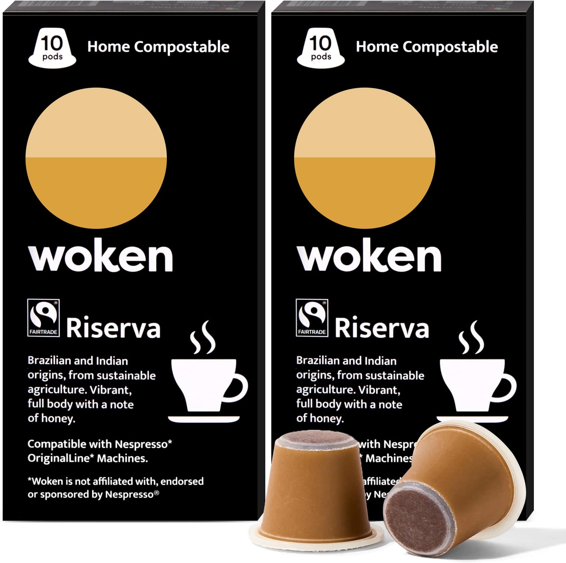 Amazon.com: ROSSO CAFFE - Macho - Extra Dark Roast Coffee Pods ...