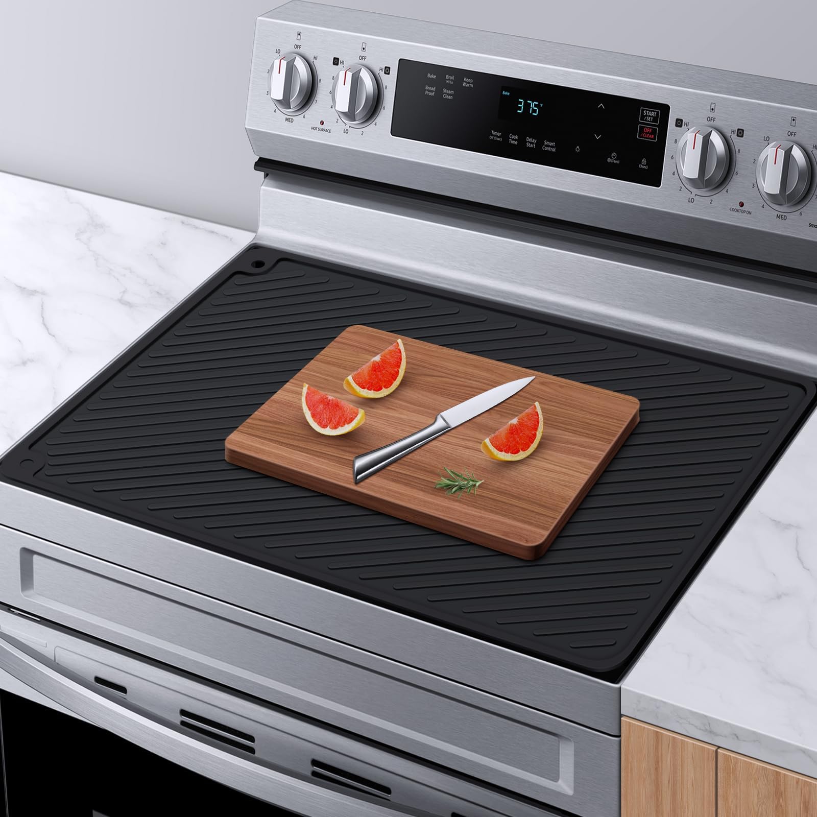 Amazon.com: Stove Top Covers for Electric Stove,28 x 20 Silicone Stove ...