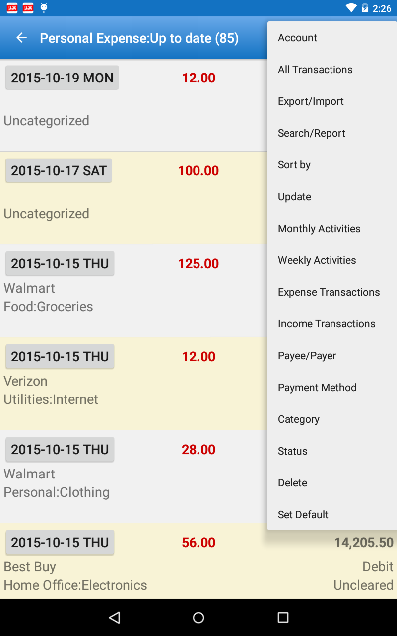 Expense Manager - App on Amazon Appstore