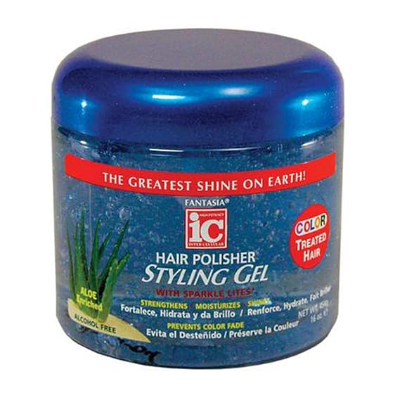 Amazon.com : Fantasia Polisher Gel Color Treated Hair, 16 Ounce : Hair ...