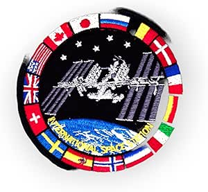 Amazon.com: Authentic Ab Emblem ISS - International Space Station ...