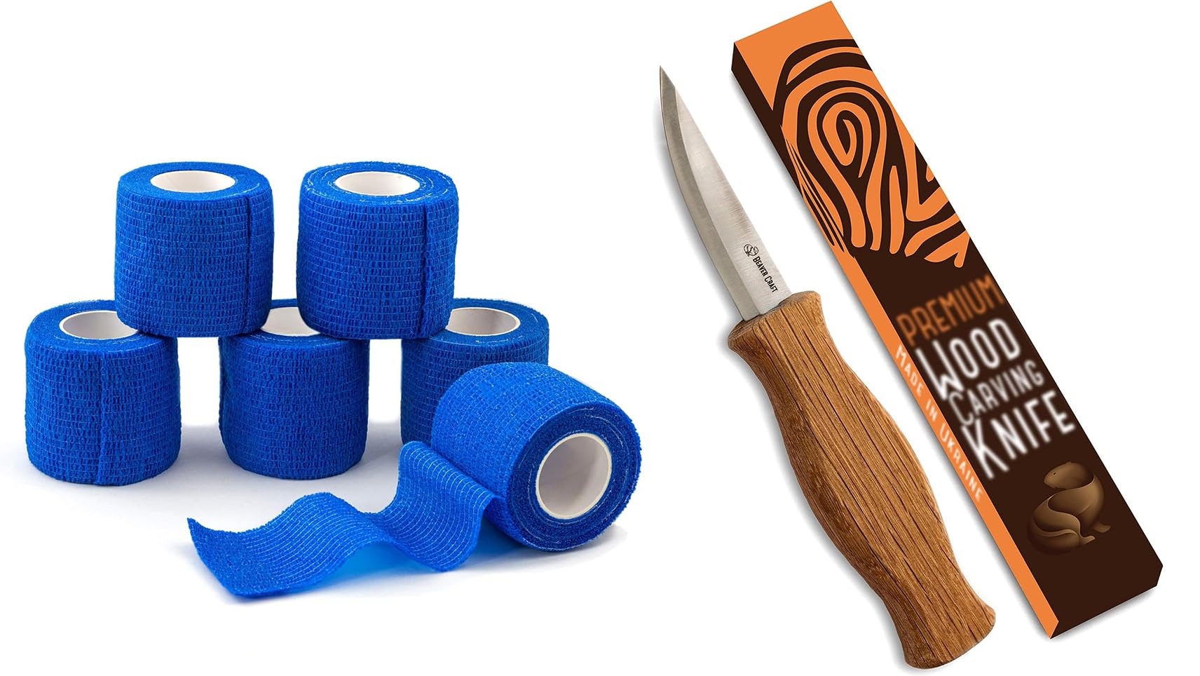 Amazon.com: BeaverCraft NCT6 Cut Resistant Tape C4 Wood Carving Knife ...