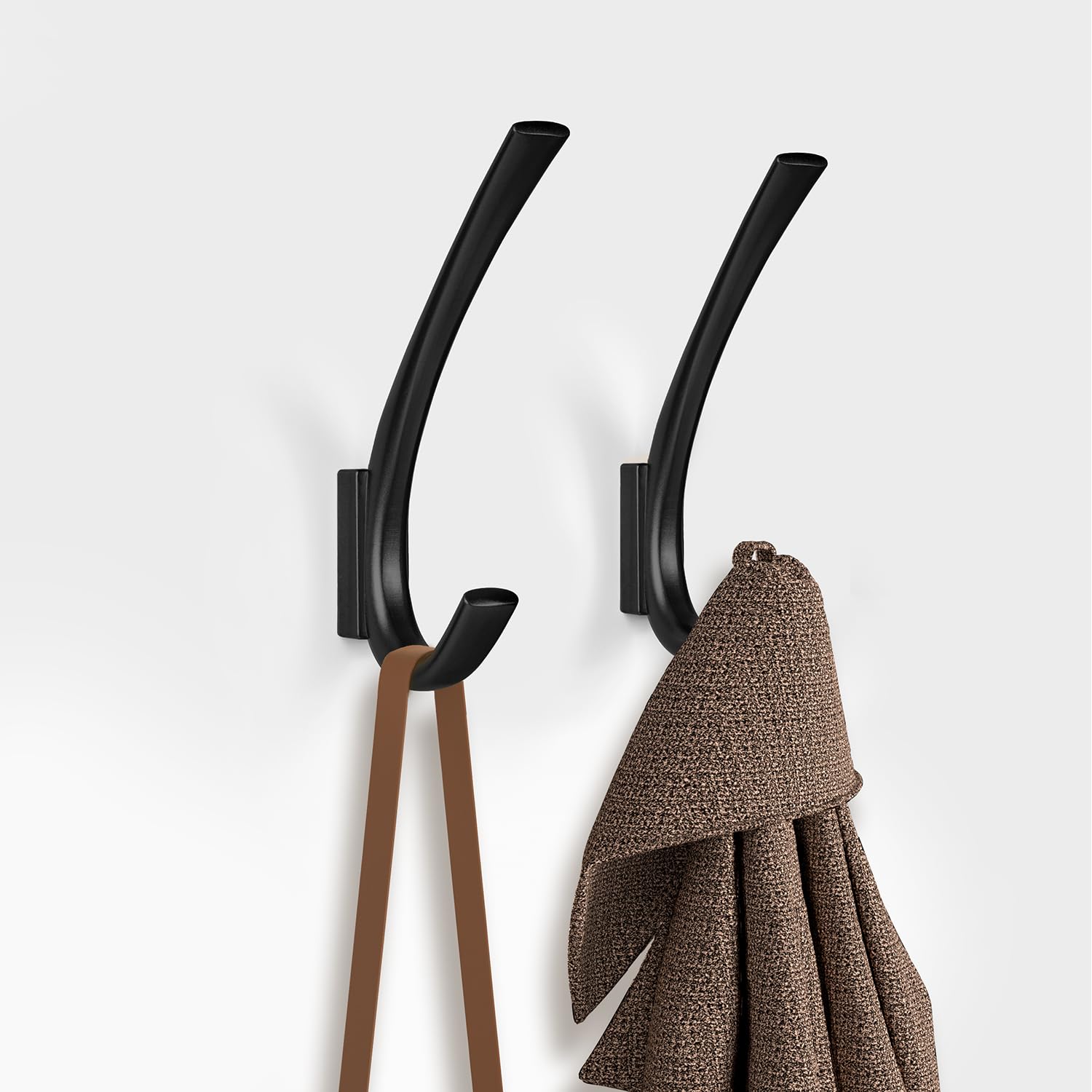 Amazon.com: JCHOUS Heavy Duty Wall Hooks, 5.7 Inch Large Coat Hooks, 2 ...