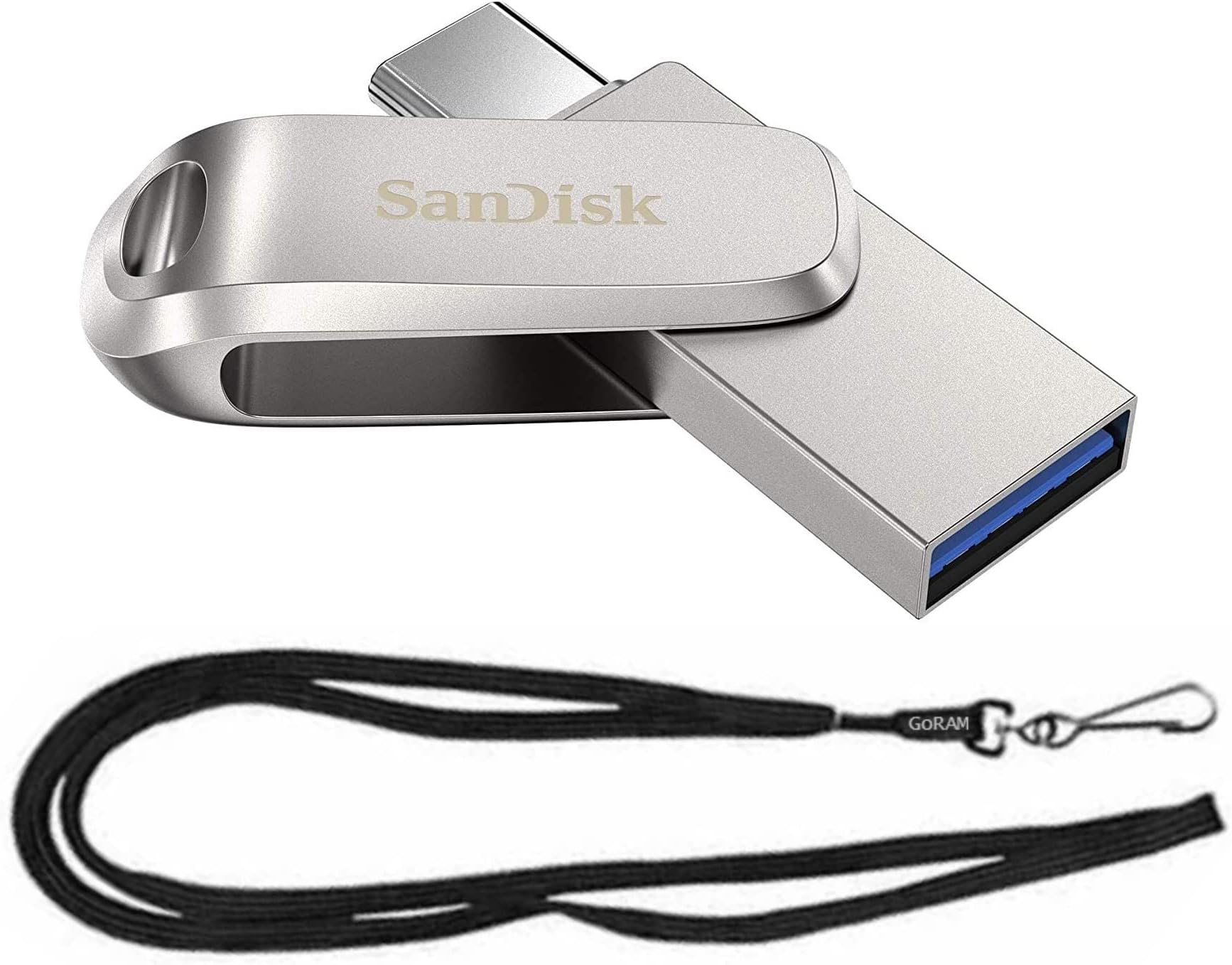 Amazon.com: SanDisk Ultra Dual Drive Luxe USB Type-C and Type-A 1TB, up ...