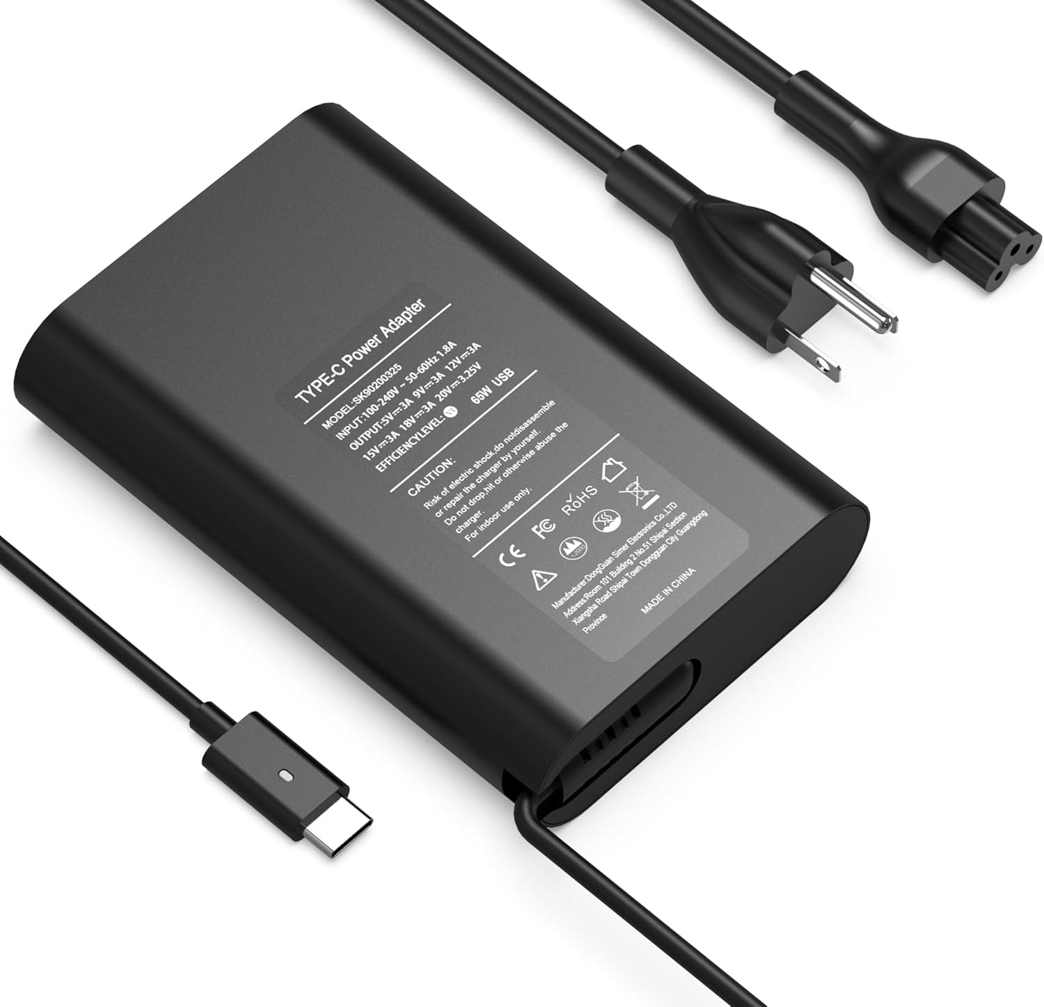 Amazon.com: New 65W Dell Laptop Charger USB C Charger for Dell Laptop ...