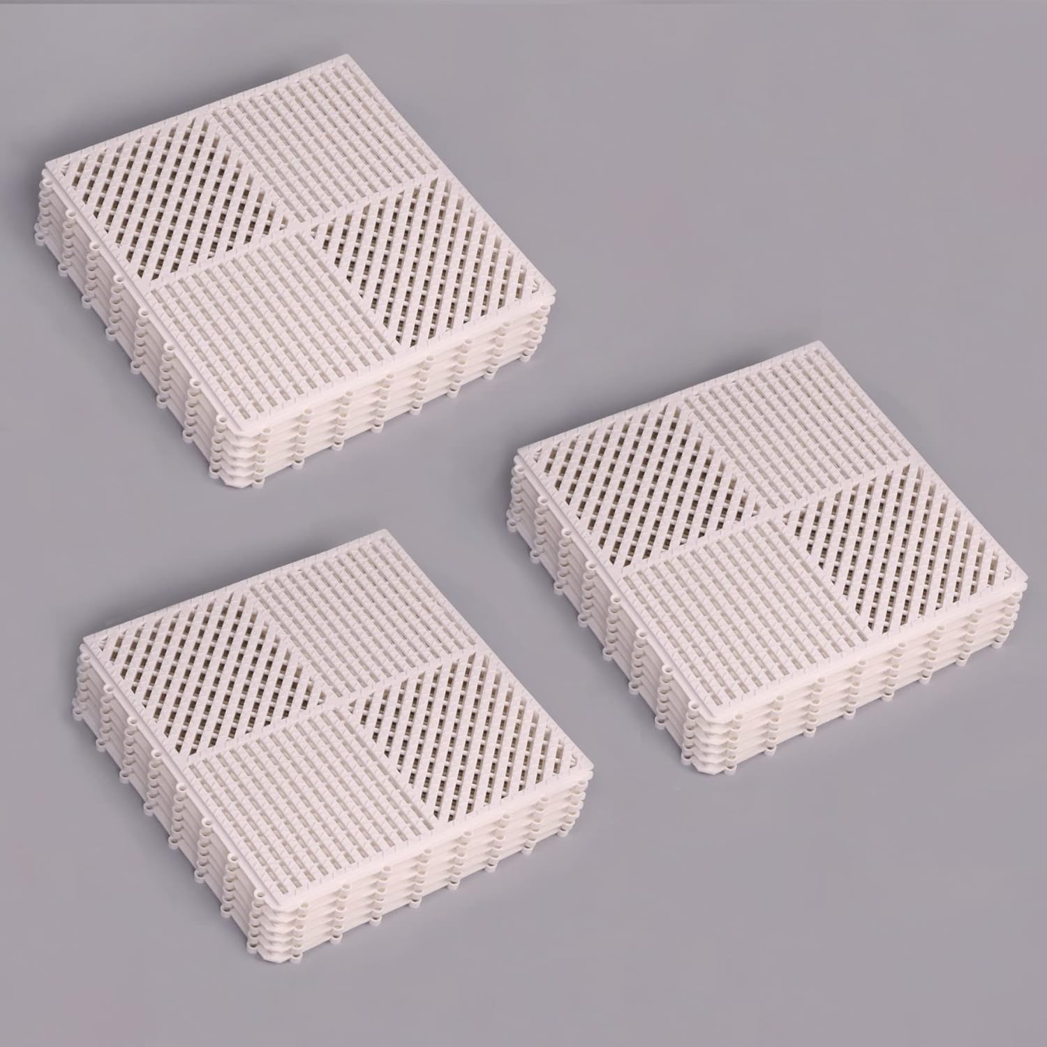 Amazon.com: wiiiw 18 Pack Modular Interlocking Floor Tiles Anti-Slip ...