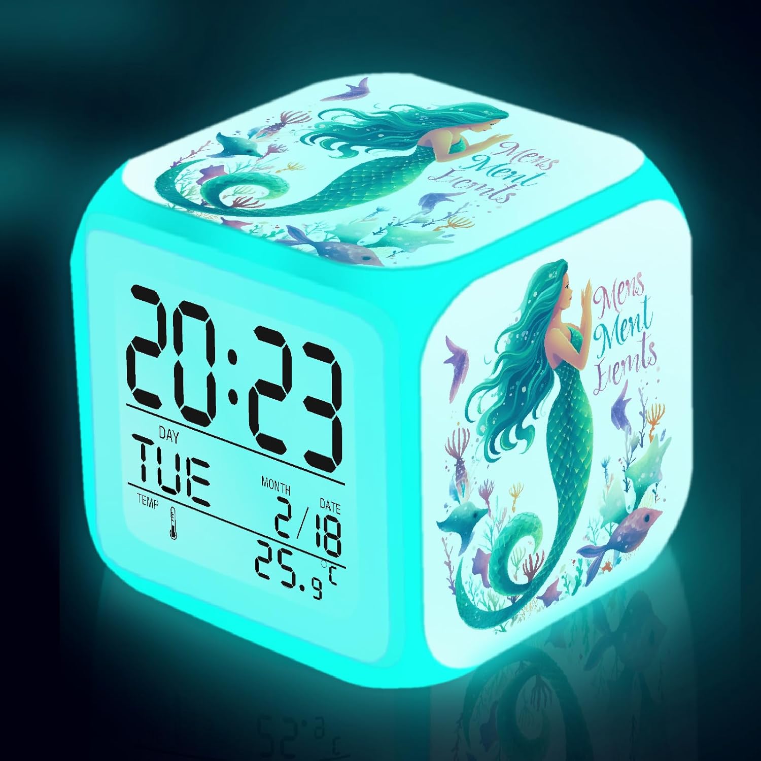 Amazon.com: ZonleeApex Mermaid Alarm Clock Gift Decor for Girls Room ...