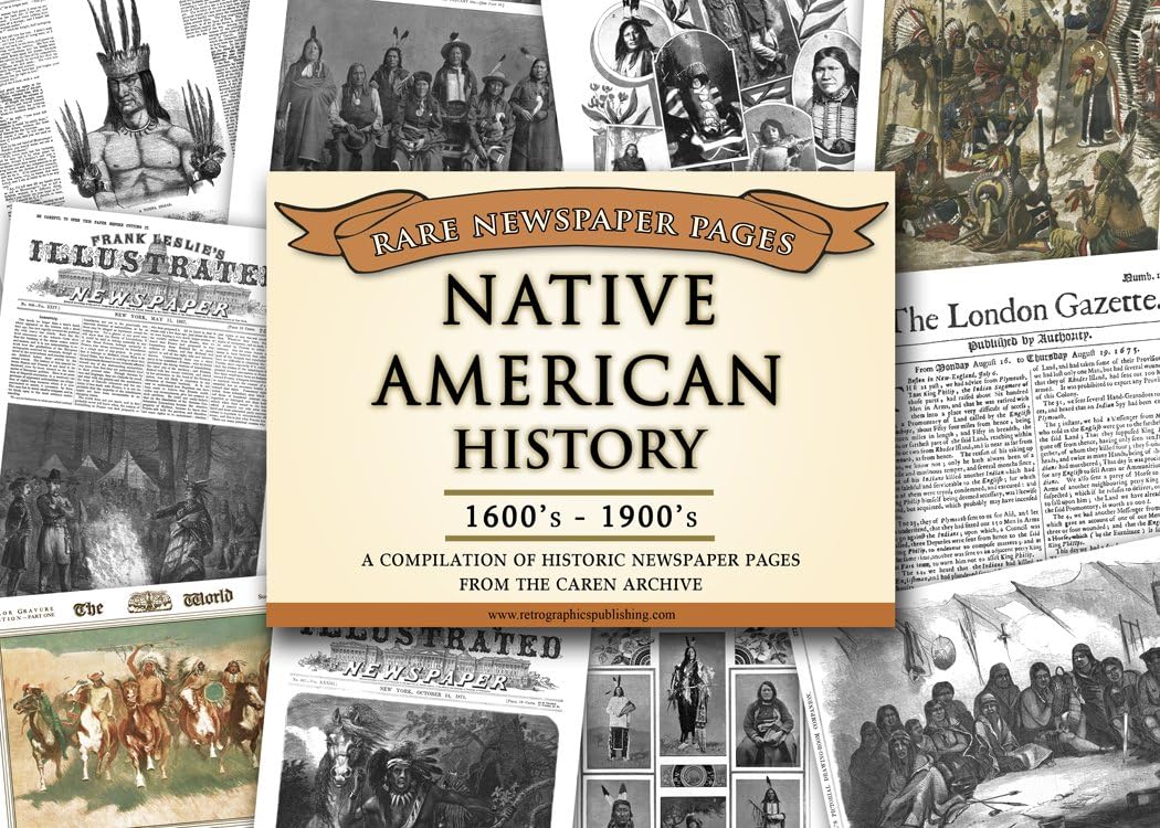 Amazon.com: Native American History Newspaper Compilation : Sports ...