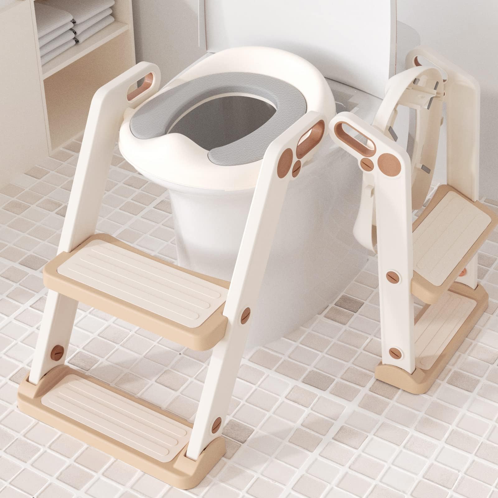 Amazon.com: XJD Potty Training Toilet for Toddler, Potty Toddler Toilet ...