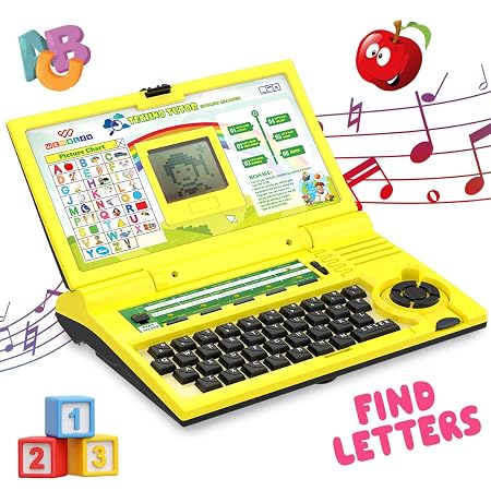 Wembley Kids Laptop Educational Computer Toys for 3+ Year Old Boy with ...