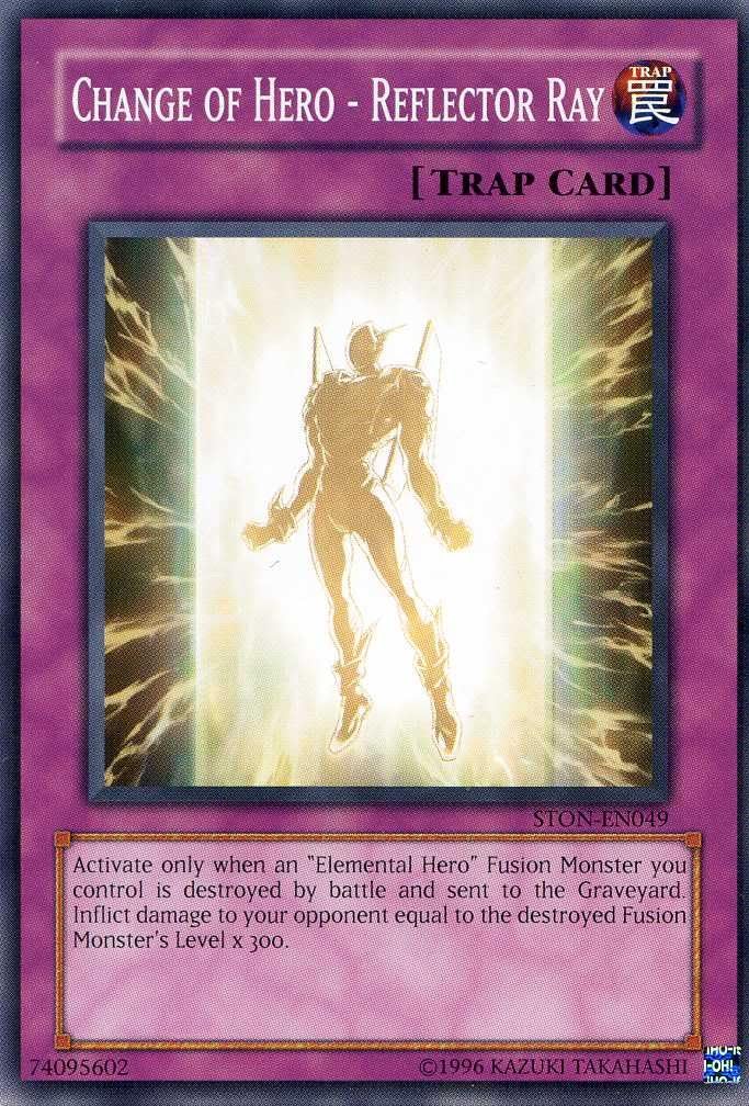 Yu-gi-oh! - Change Of Hero - Reflector Ray (Ston- En049) - Strike Of ...