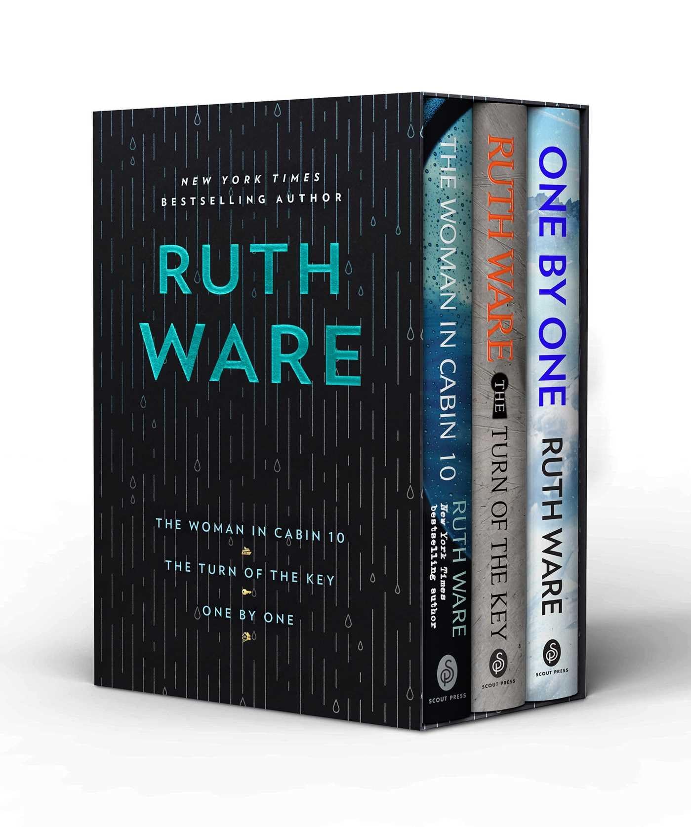 Amazon.com: Ruth Ware Boxed Set: The Woman in Cabin 10, The Turn of the ...