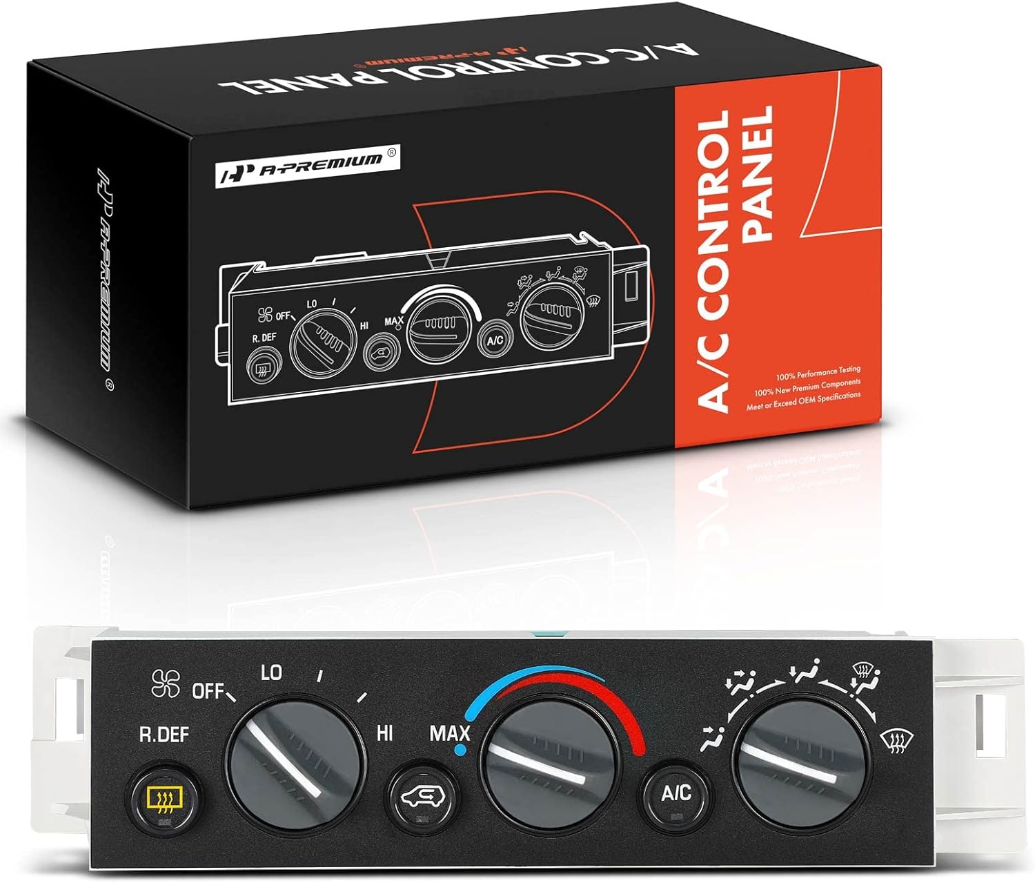 A-Premium A/C Heater Climate Control Panel Module w/Rear Window ...