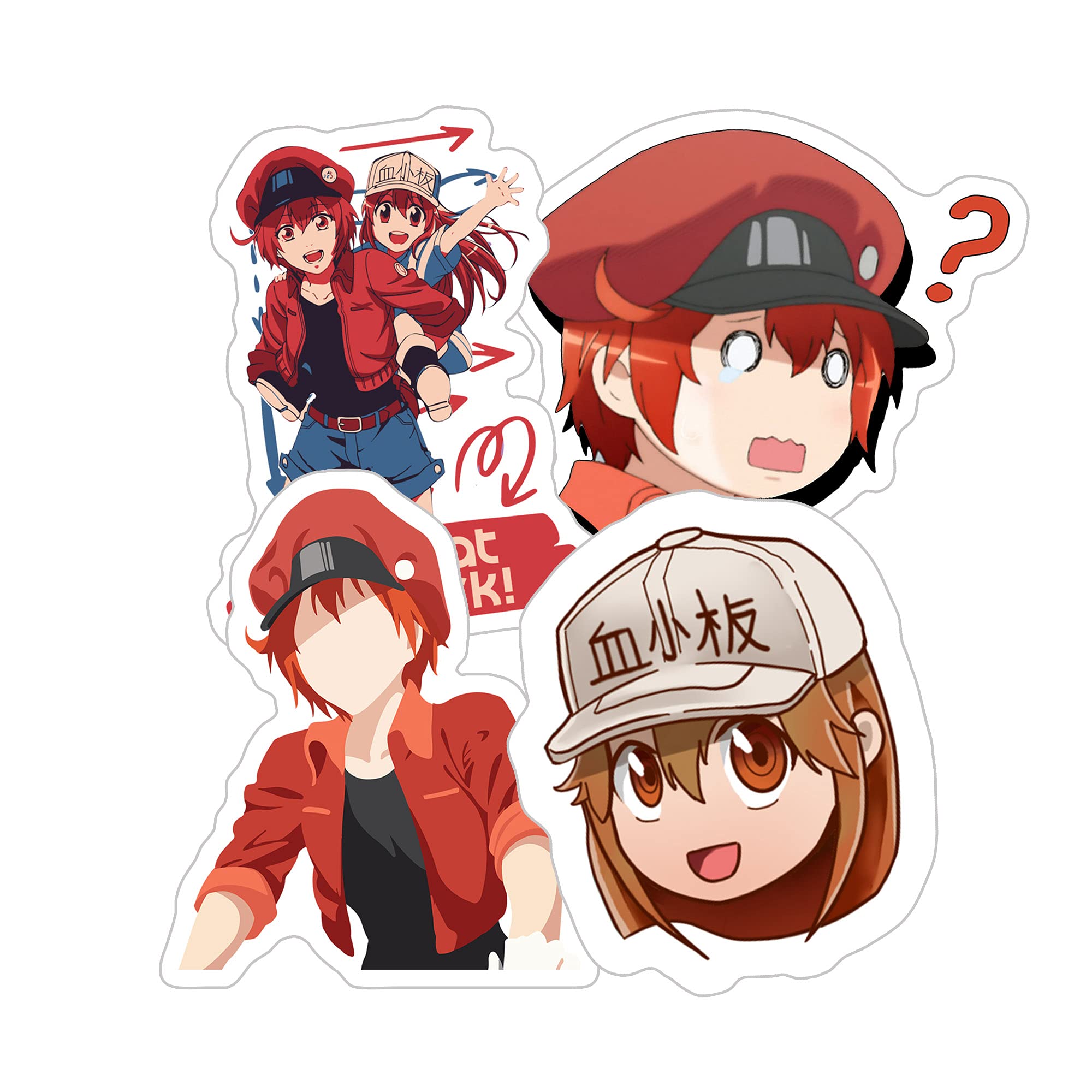 Cute Cartoon White Blood Cell