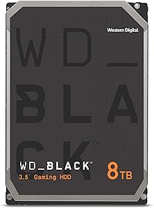 Amazon.com: Western Digital_BLACK 8TB Gaming Internal Hard Drive HDD - 7200 RPM, SATA 6 Gb/s ...