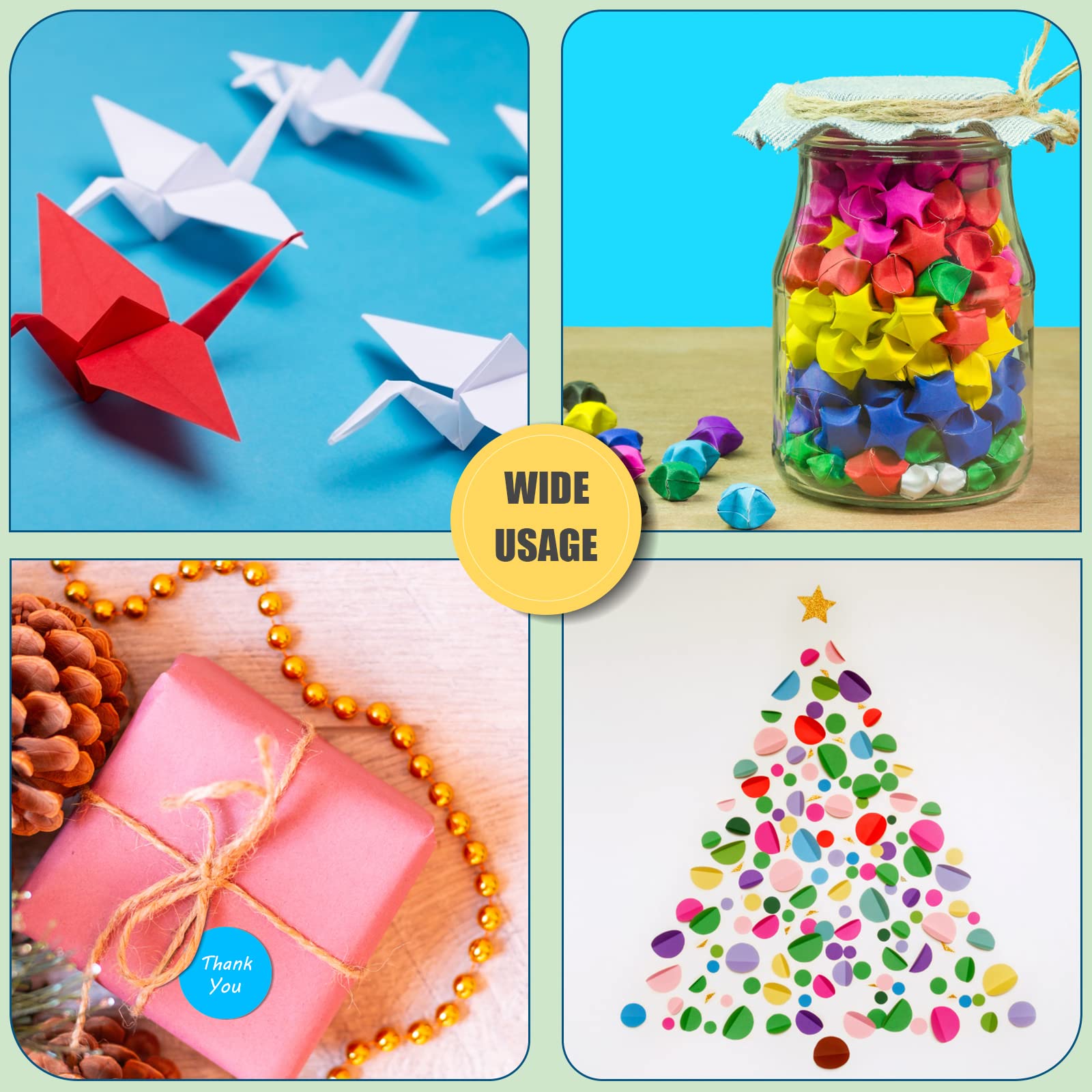 Snapklik.com : 240 Pcs 5.9 In Round Cutouts Paper Circles Assorted ...