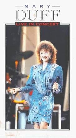 Mary Duff: Live In Concert [VHS]: Amazon.co.uk: Mary Duff, John Frame ...