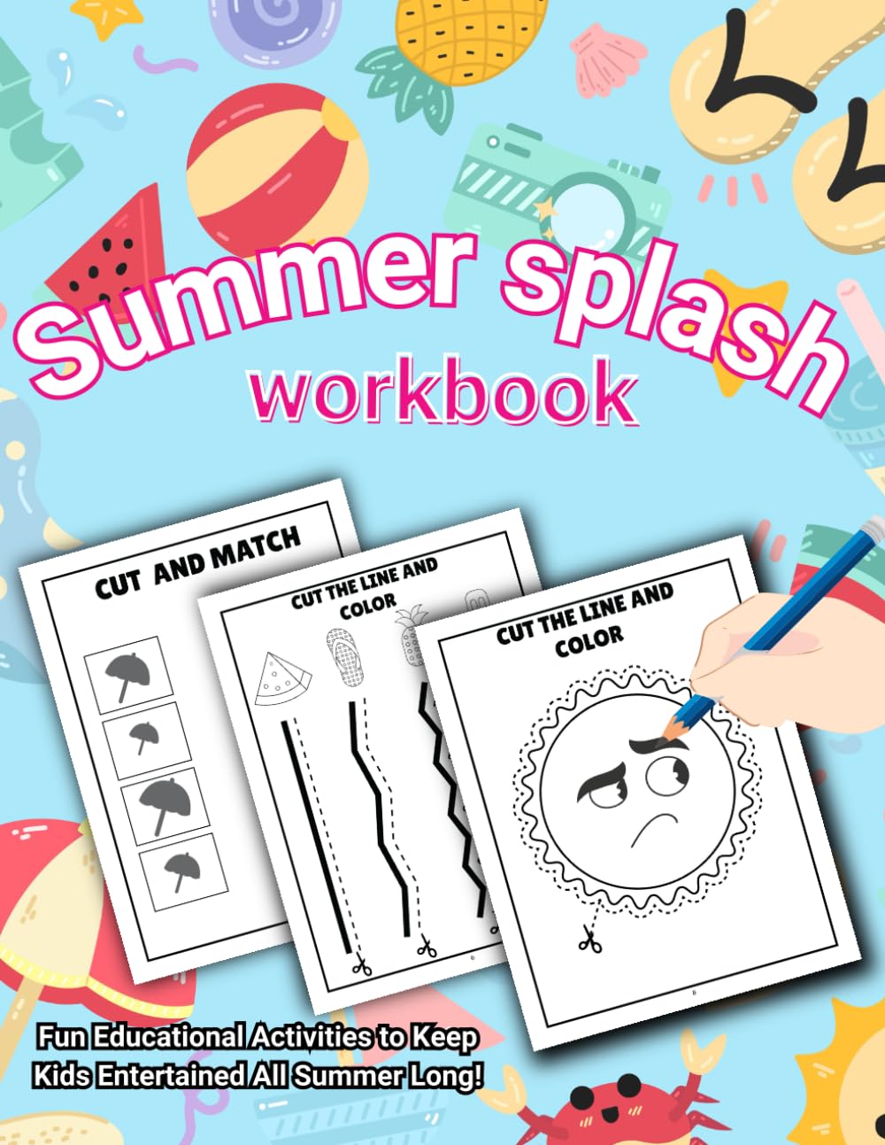 Amazon.com: Summer Splash Workbook: Fun Educational Activities to Keep ...