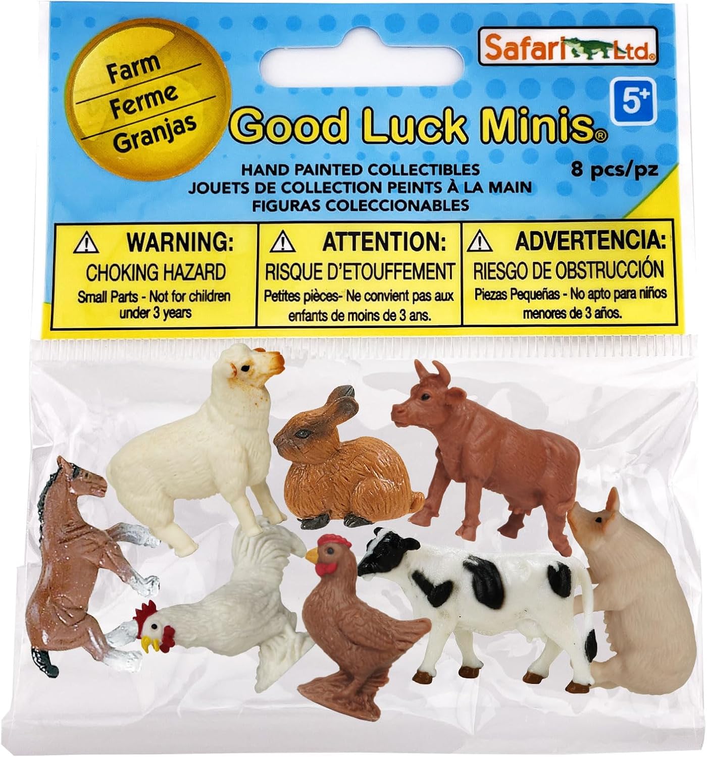 Amazon.com: Safari Ltd. Farm Fun Pack - Mini Figures of Farm Animals ...