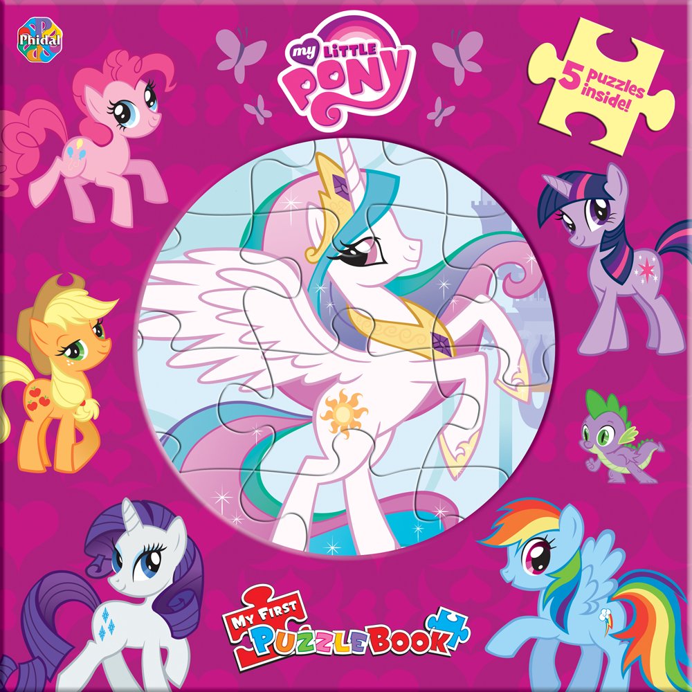 Amazon.com: My Little Pony My First Puzzle Book: 9782764320860: Phidal ...