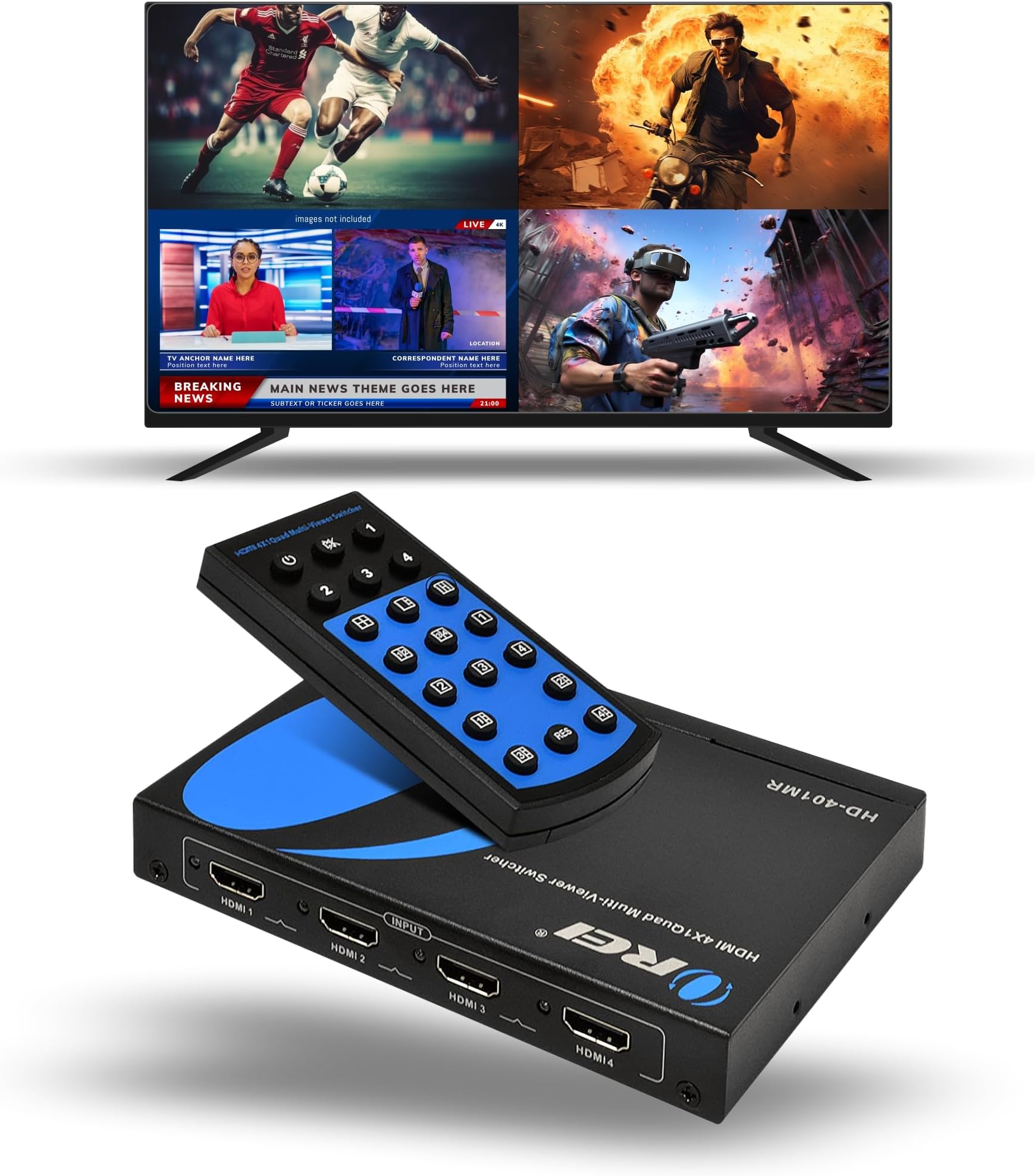 Amazon.com: 4 Channel USB3.0 HDMI Video Capture Card 1080P 60fps Video ...