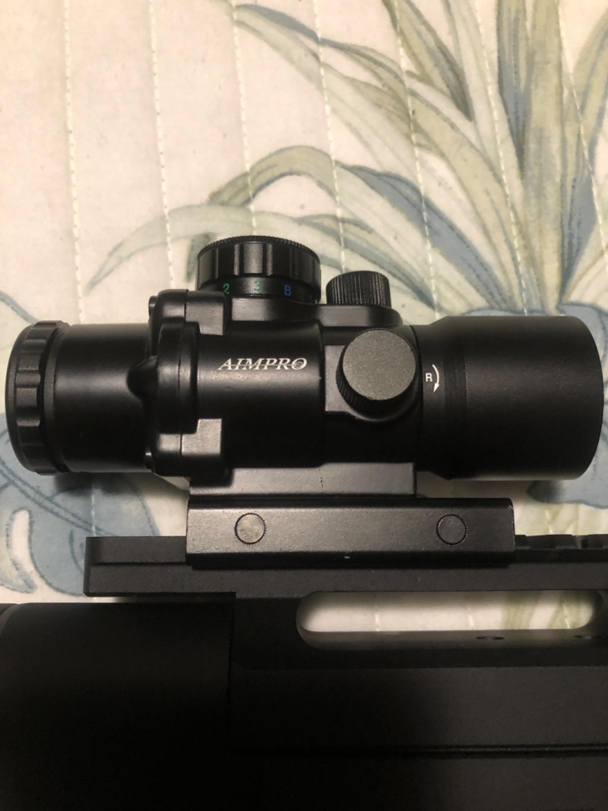 Amazon.com : Aimpro Compact Prism Rifle Scope Small Durable and Precise ...