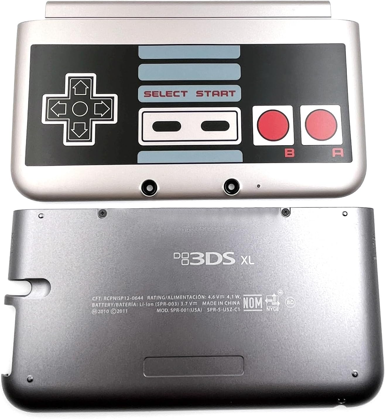 Amazon.com: Limited Classic Grey for 3DSXL Extra Housing Case Shells ...