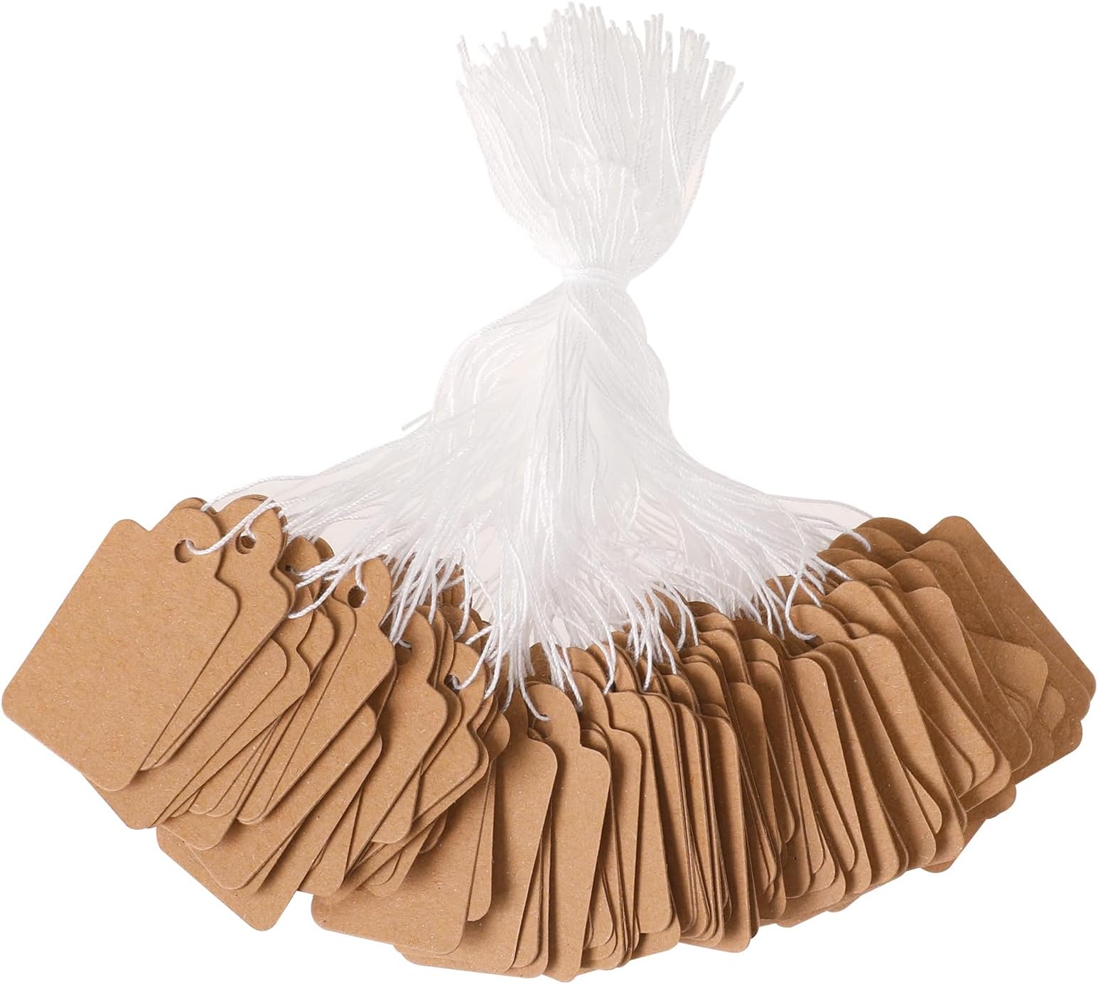 200 pcs Price Tags, 48 X 30mm Tag Labels with String Hang Tags Clothing ...