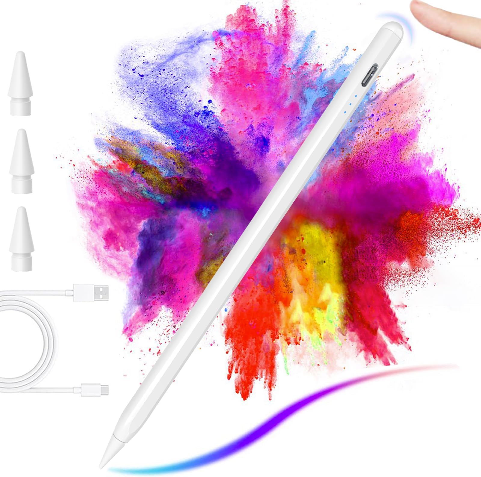 MOCOFLY Lapiz para i ipad Carga rápida, Pencil ipad, Pluma ipad, Stylus ...