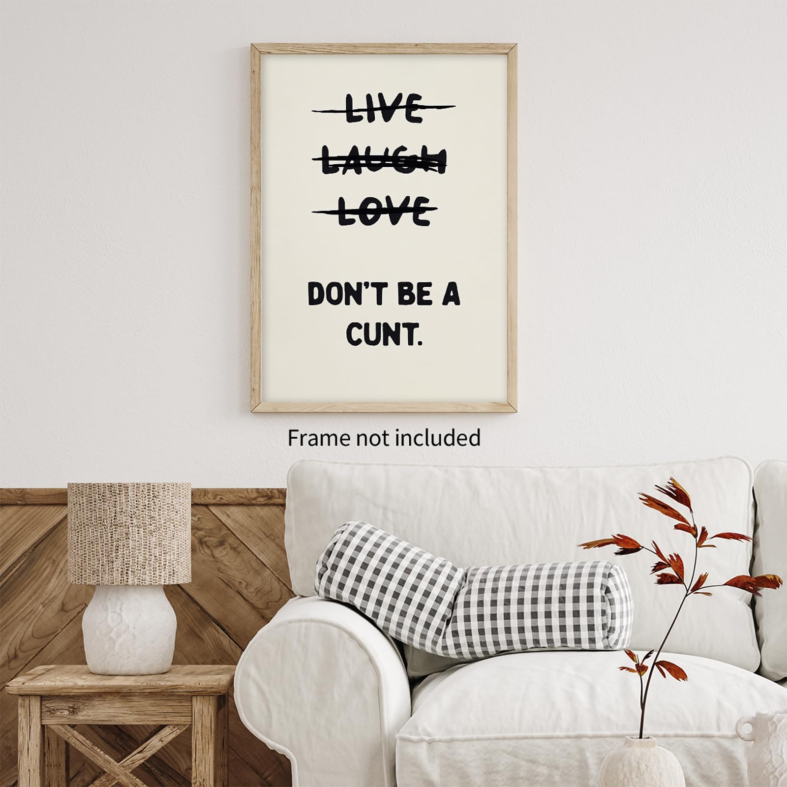 Poster Funny Quotes LRP 18 Wall Art Posters Living Room Funny Quotes