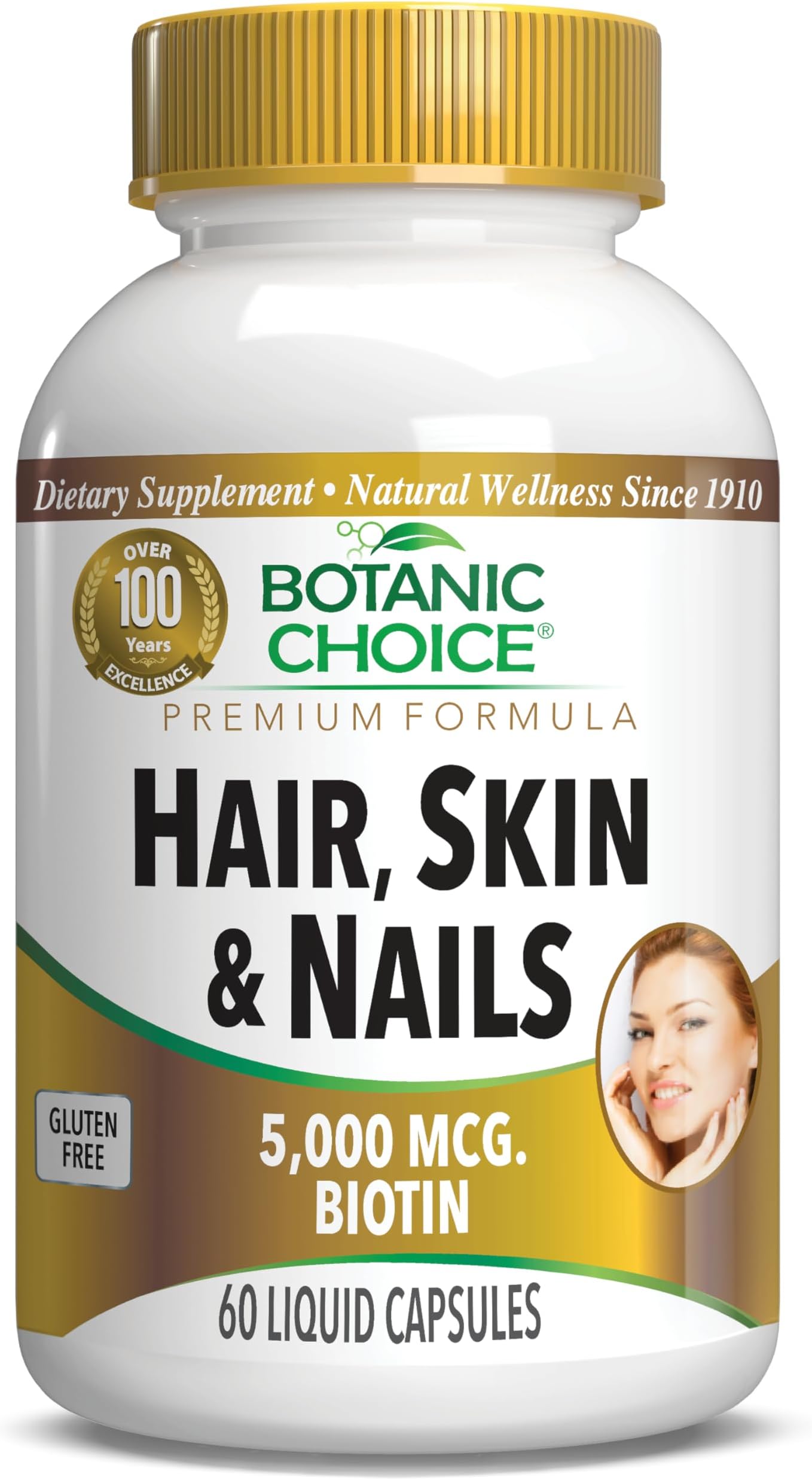 Amazon.com: Nature Made Hair Skin and Nails with Biotin 2500 mcg ...