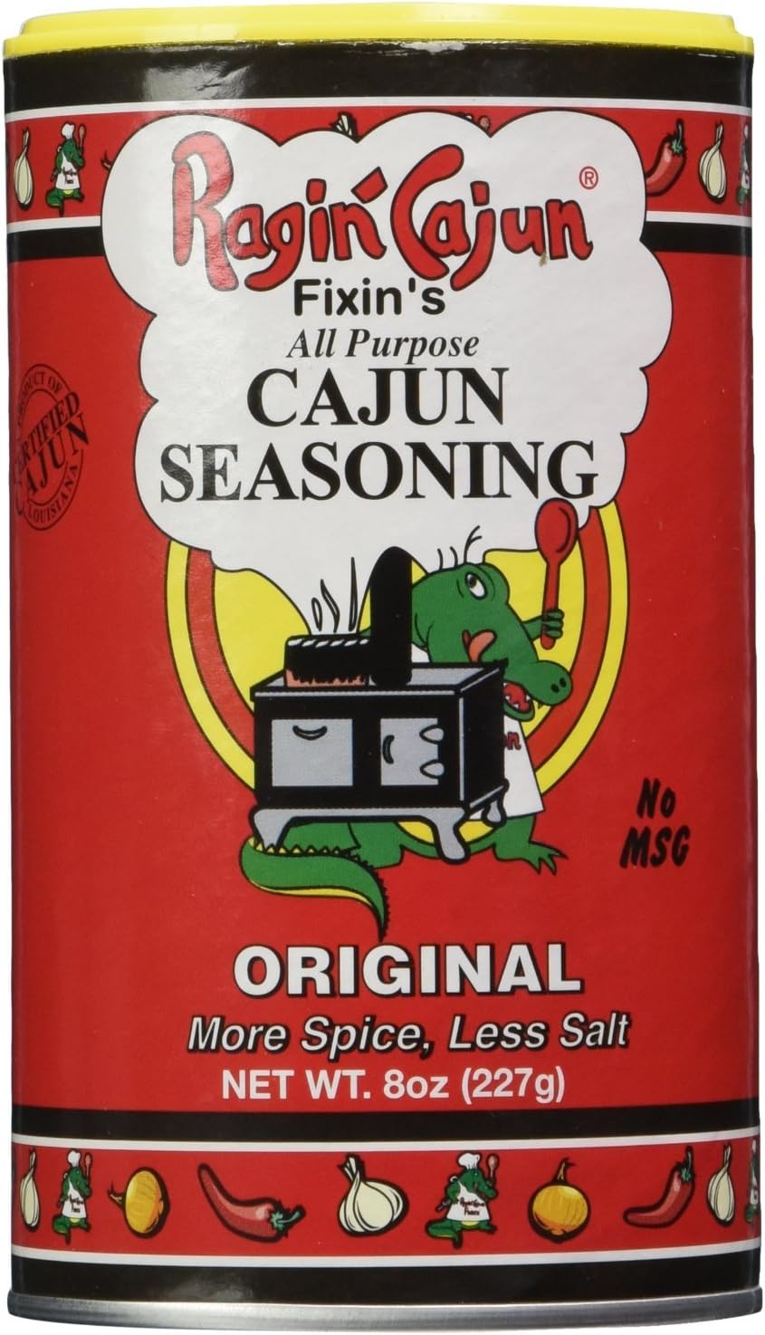 Amazon.com : All Purpose Original Cajun Seasoning 8 oz Ragin' Cajun ...