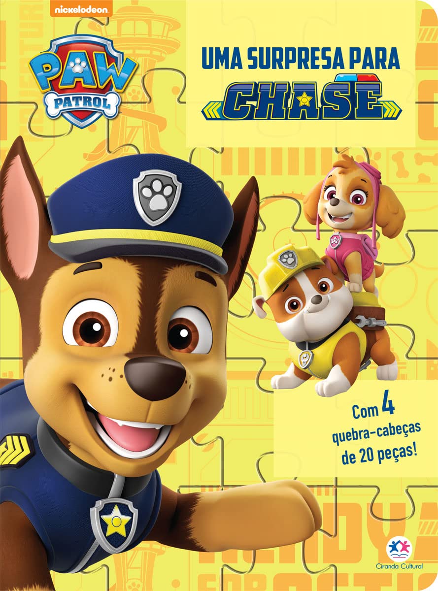 copia de patrulha canina surpresa para chase livro quebra cabeca ...