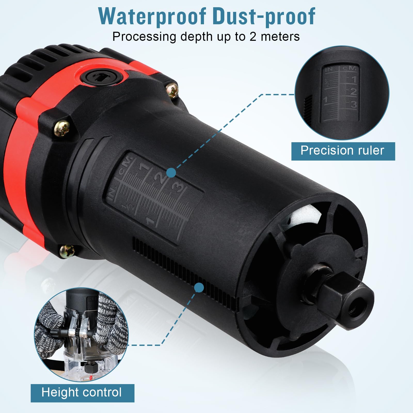 Snapklik.com : Router Tool, Hand Wood Router, 110V 800W Wood Routers ...