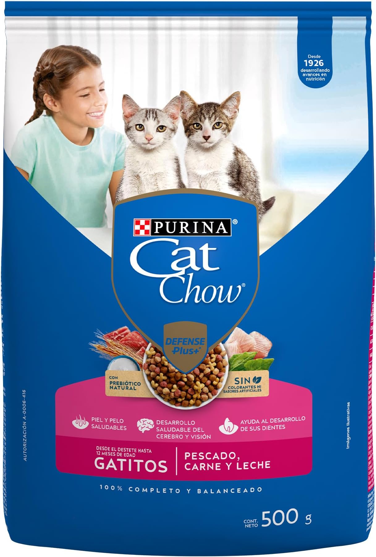 Purina Cat Chow Comida para Gato con Salmon, Carne y Pollo - 1 x 15.0 ...