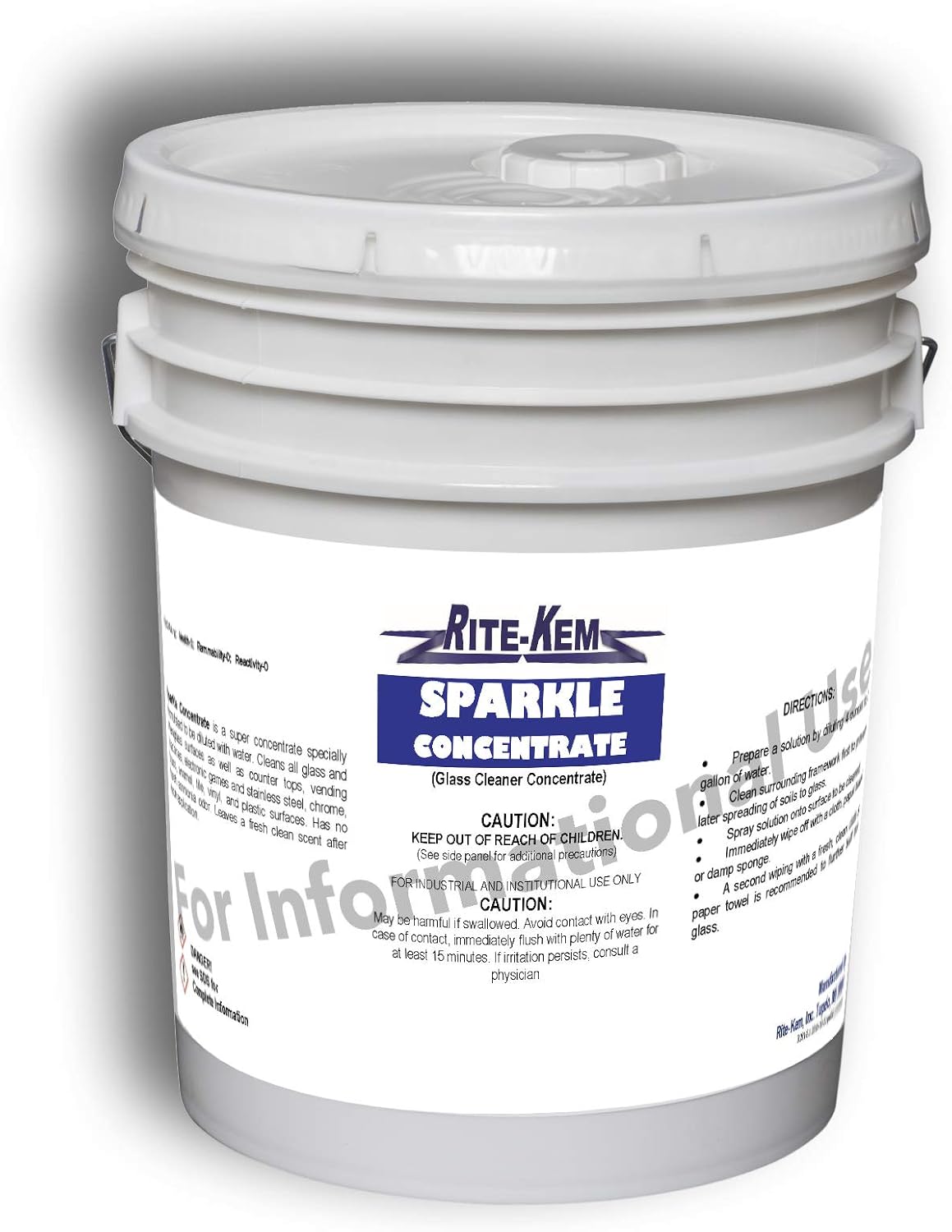 Amazon.com: Rite-Kem SPARKLE CONCENTRATE 5 GL : Health & Household