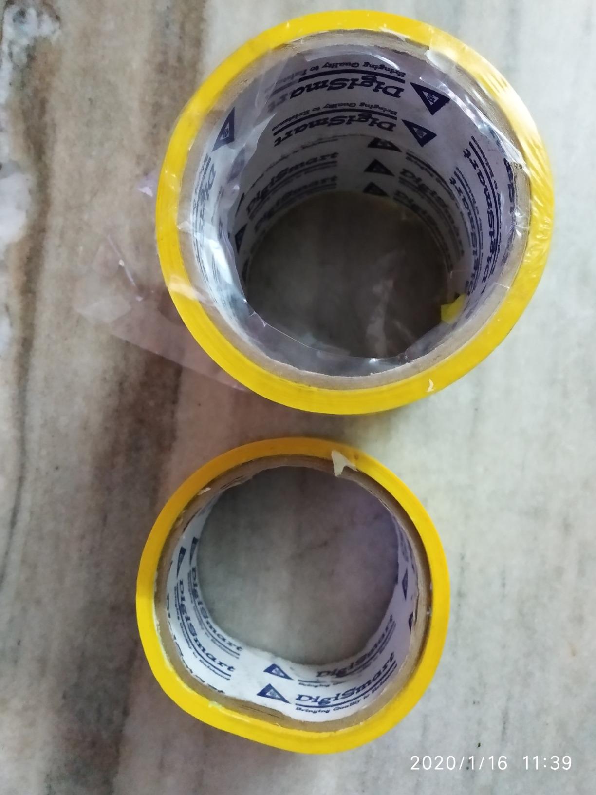 Yellow Colored Cello Tape 2 inch/48mm x 65 metres (Pack of 3) : Amazon ...