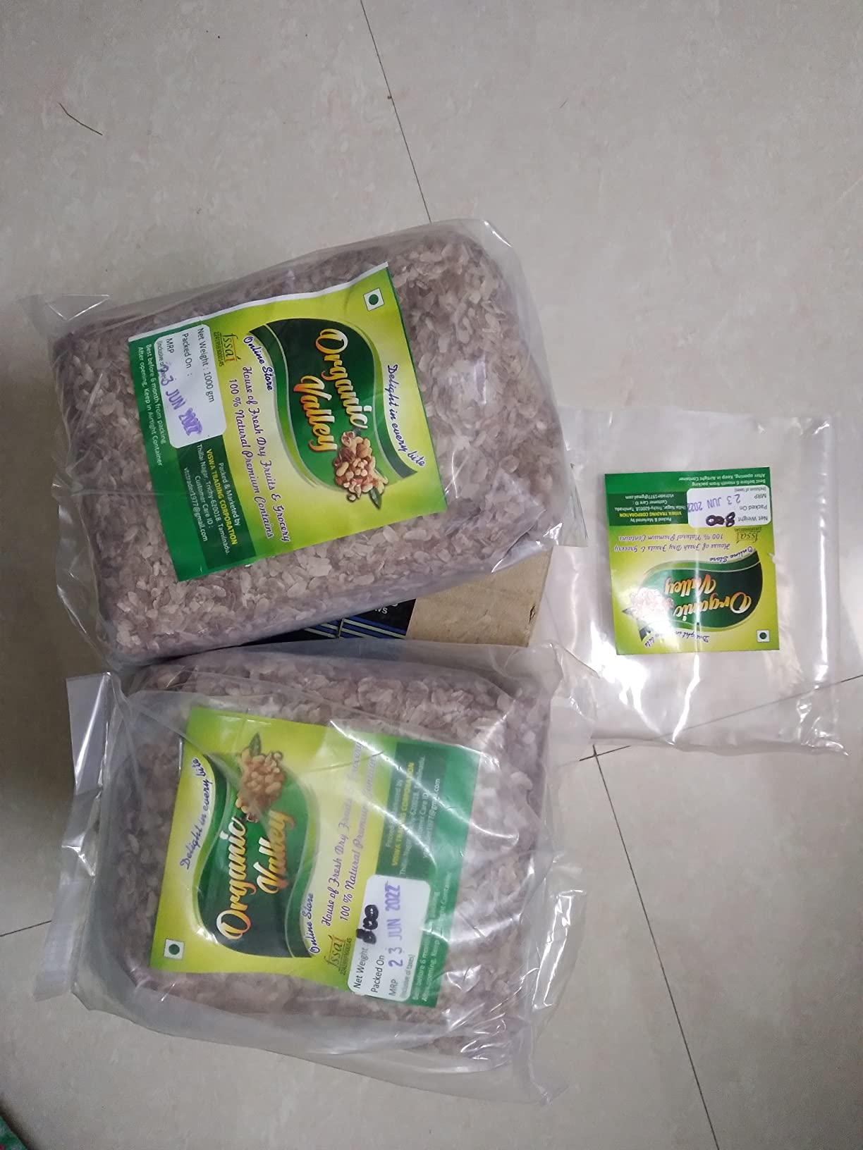 Organic Valley - RED RICE AVUL/RED RICE THICK POHA - (900g) : Amazon.in ...