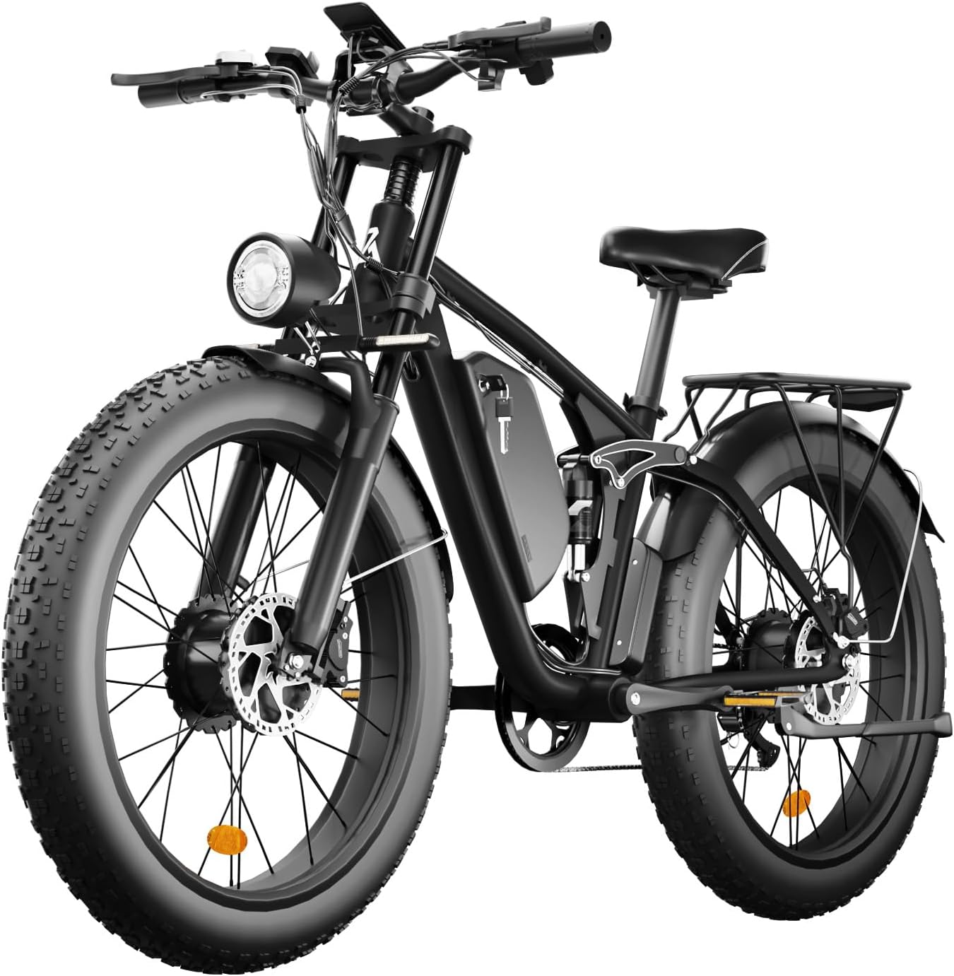 Amazon.com : ZEEGR Electric Bike for Adults, 2000W Ebike 48V 22.4Ah Lithium Battery 35MPH 26 ...