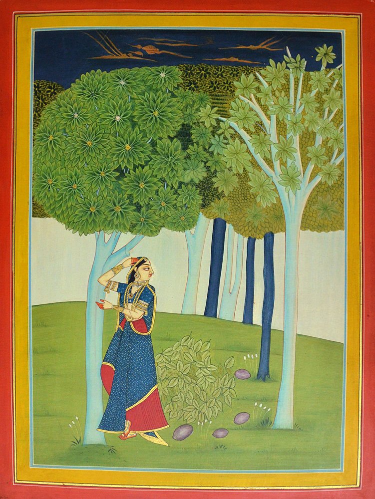 Harmony Arts Original Pahari Painting by Local Artist | Home & Office ...