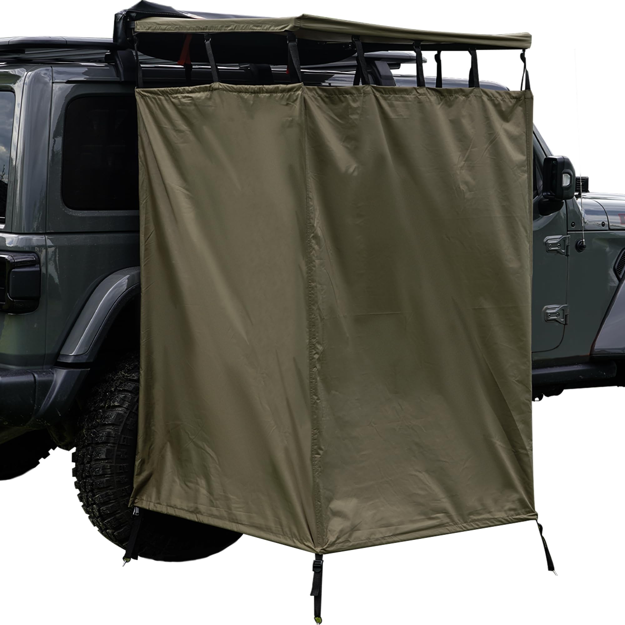 Amazon.com : SAMOUT Vehicle Side Shower Room with Roof, 3.3ft x 3.3ft ...