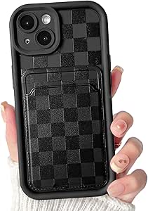 Amazon.com: Lovmooful Compatible for iPhone 15 Case Cute Color Checkerboard Lattice Plaid with ...