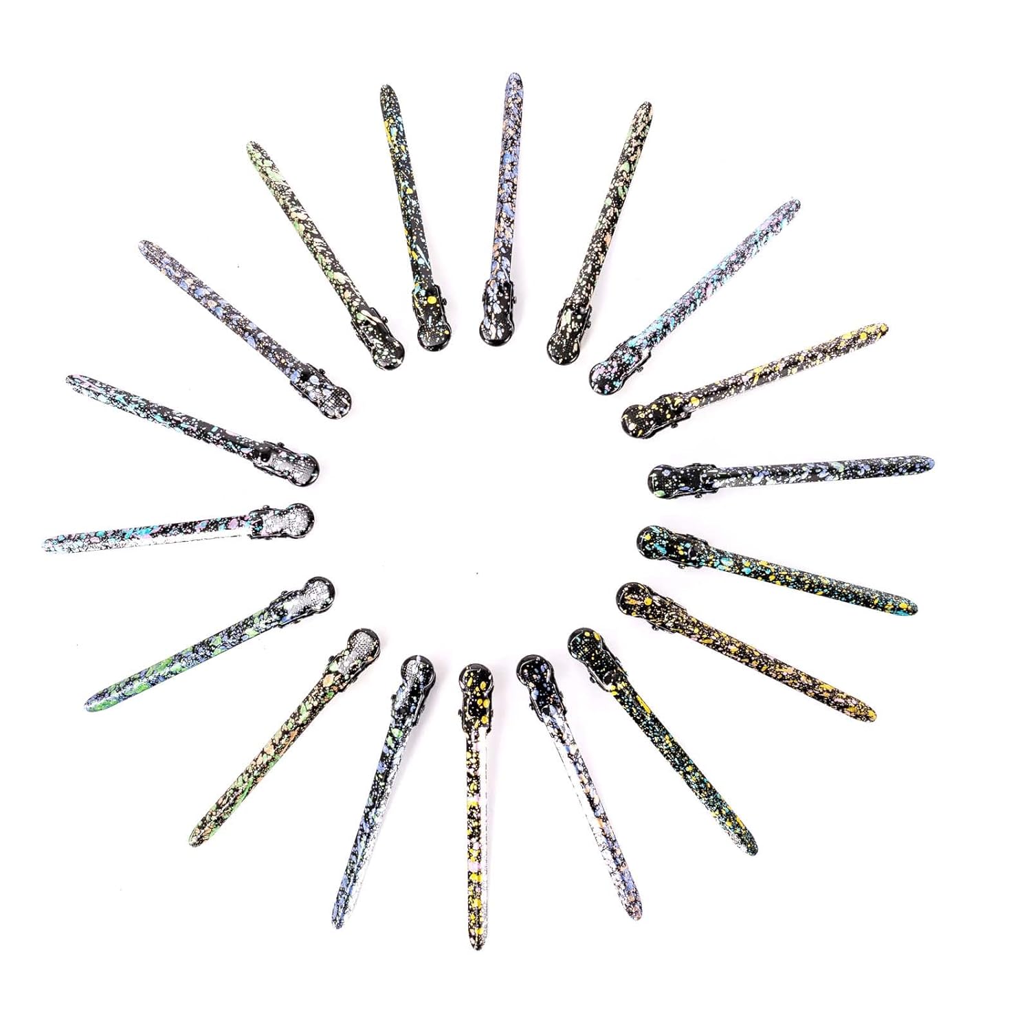 Amazon.com : 18 Pack Metal Duck Bill Hair Clips, Bandenger 3.7" Rust ...